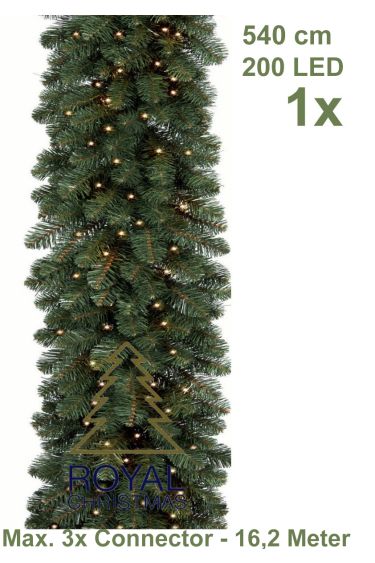 Jul Girlanger med och utan belysning och varm LED - Vacker ...