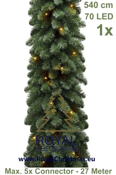 Jul Girlanger med och utan belysning och varm LED - Vacker ...